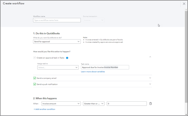 Enabling Automated Workflows In QuickBooks Online Advanced - K2 Enterprises Enabling Automated Workflows In QuickBooks Online Advanced - K2 Enterprises